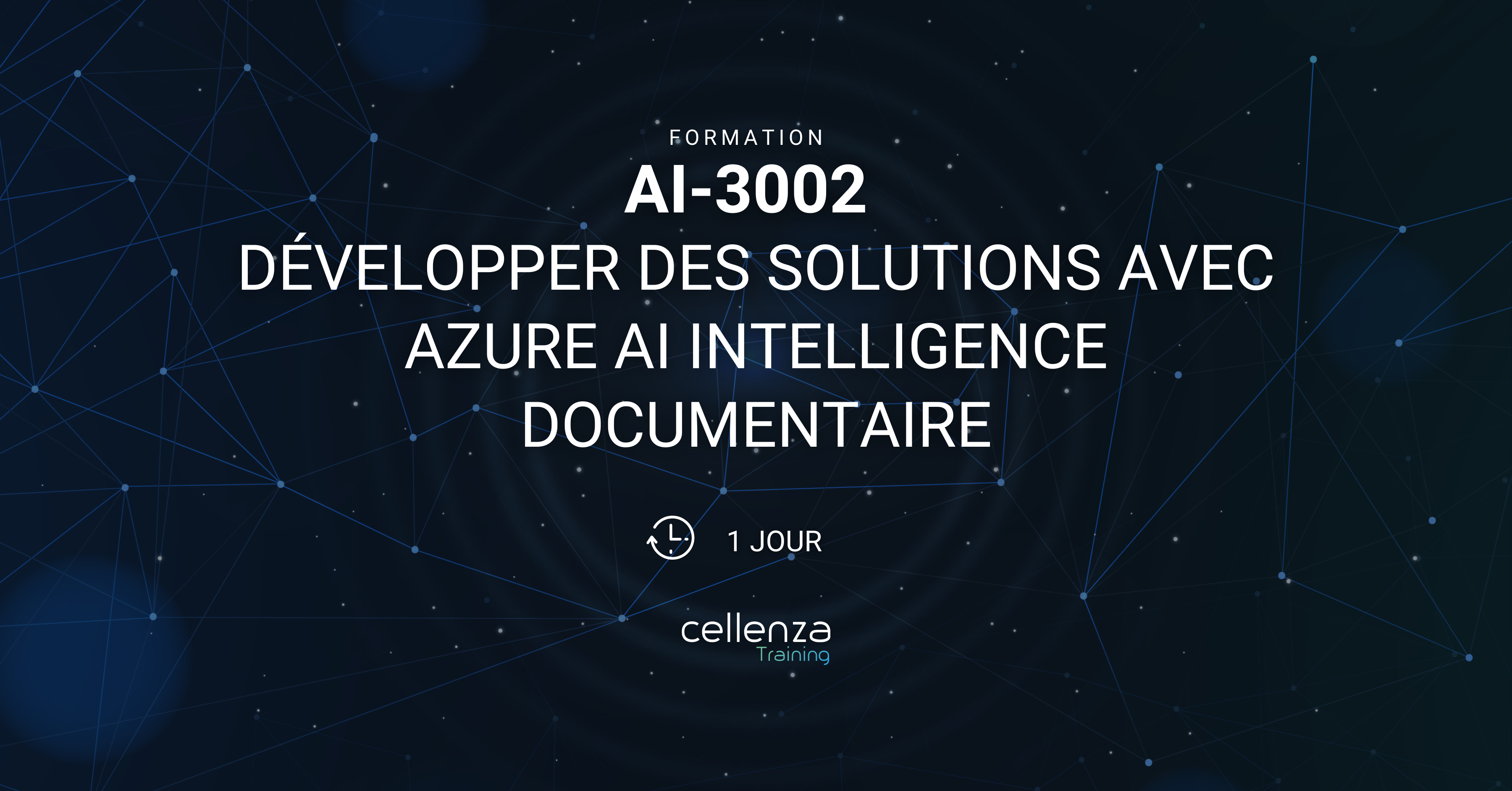 AI-3002 : Azure AI Intelligence documentaire, formez-vous