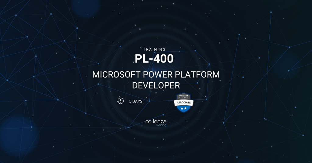 PL-400 : Microsoft Power Platform Developer - Cellenza Training